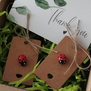 Ladybug Pin, Ladybug Miniature Brooch, Realistic Ladybird, Clay Ladybug ...
