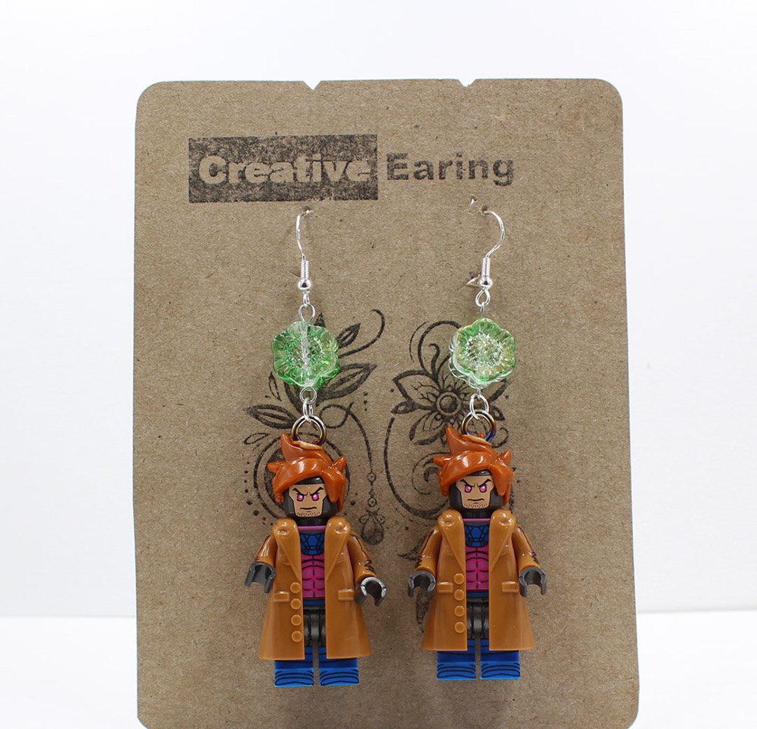 Creative Earrings Set - " Don't Gamble 'less I'm Gonna Win." Remy L ...