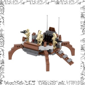 Droid Operations Control Station With Battle Droids for Star Wars Fan ...