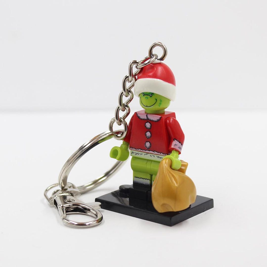 Custom Made Keychain Keyring - the Grinch for Movie Comic Fans - Etsy