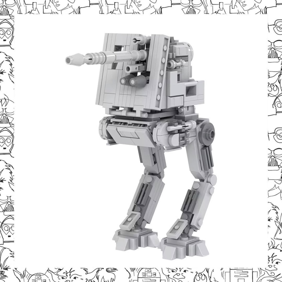 AT-DT All-terrain Walker for Star Wars Fan Block Brick Toy - Etsy