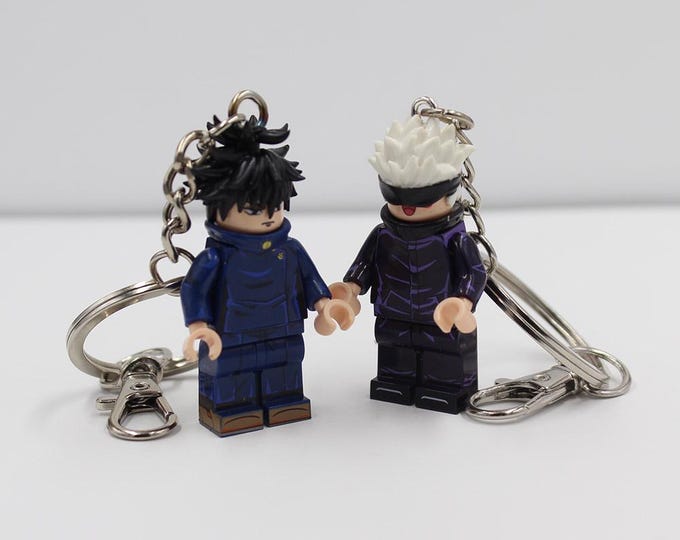 Lego Jujutsu Kaisen JJK Keychains |anime Merch |satoru Gojo |geto ...
