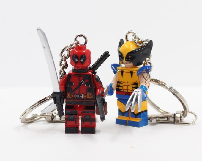 Deadpool & Wolverine Keychains - Etsy