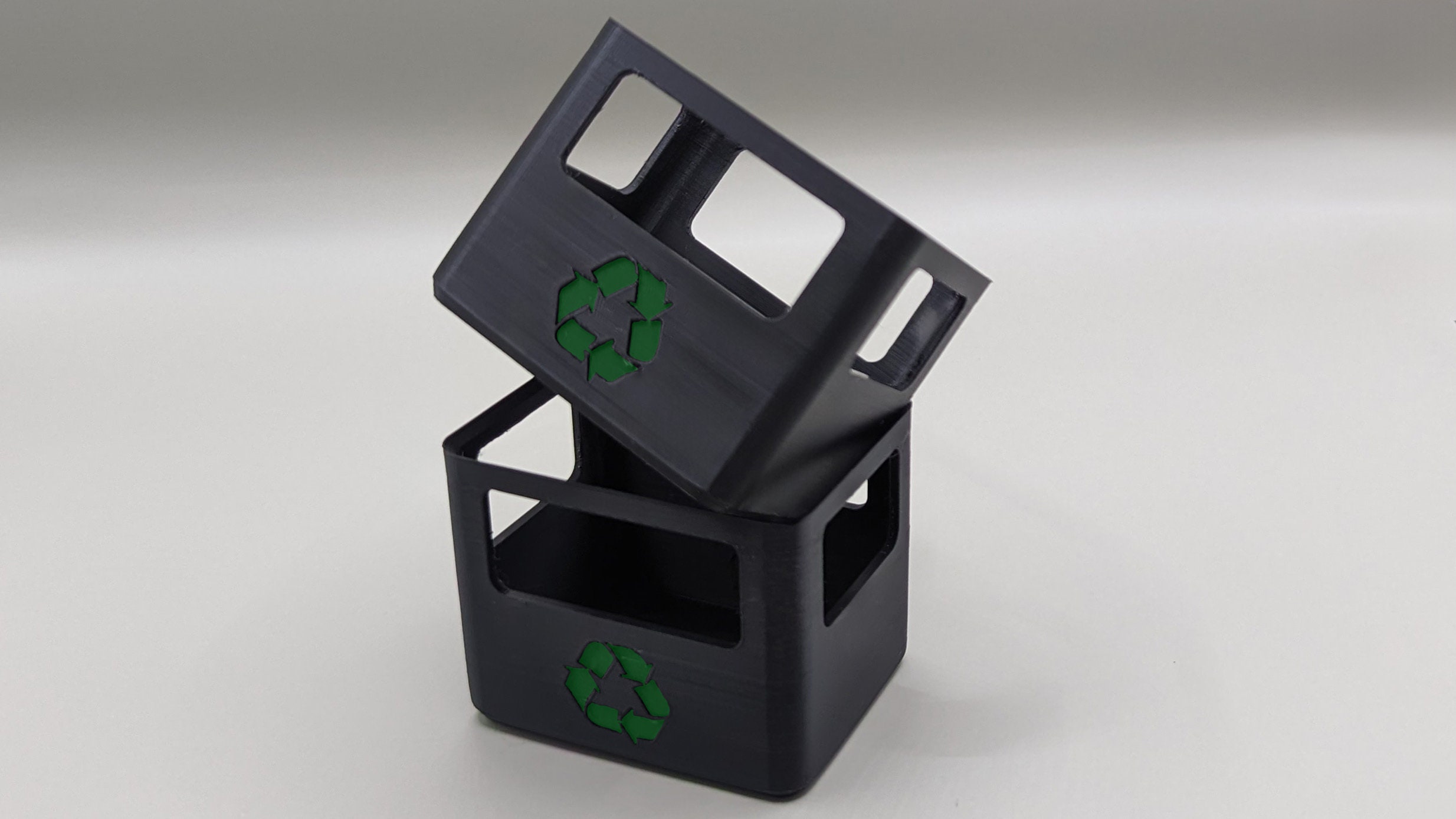 3D Recycle Organizer Box STL, 3D Recycle Storage Box, Mini Recycle Box ...