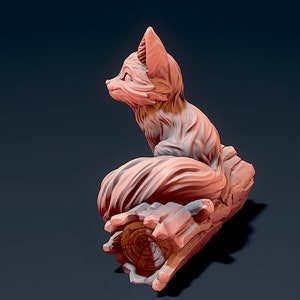 Cute Fox STL, 3D Cute Fox STL File, 3D Fox Printing, Pirintable 3D Cute ...