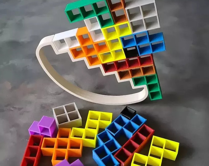 3D Tic Tac Toe Game STL File, 3D XOX Board Game Print File, 3D Printing ...