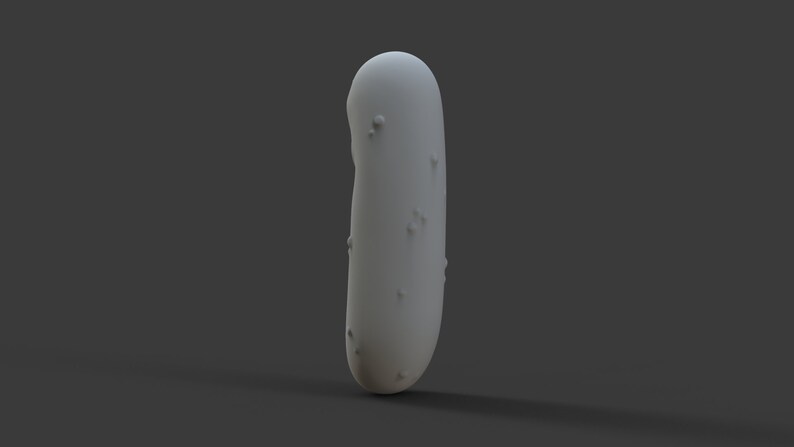 Pickle Rick STL File, Rick and Morty 3D Figure for 3D Printer, Pickle ...