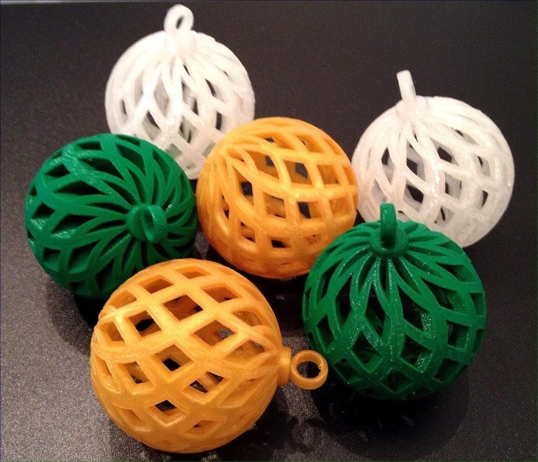 Christmas Ornament Pack STL, 2025 Christmas Ornament Collection STL ...
