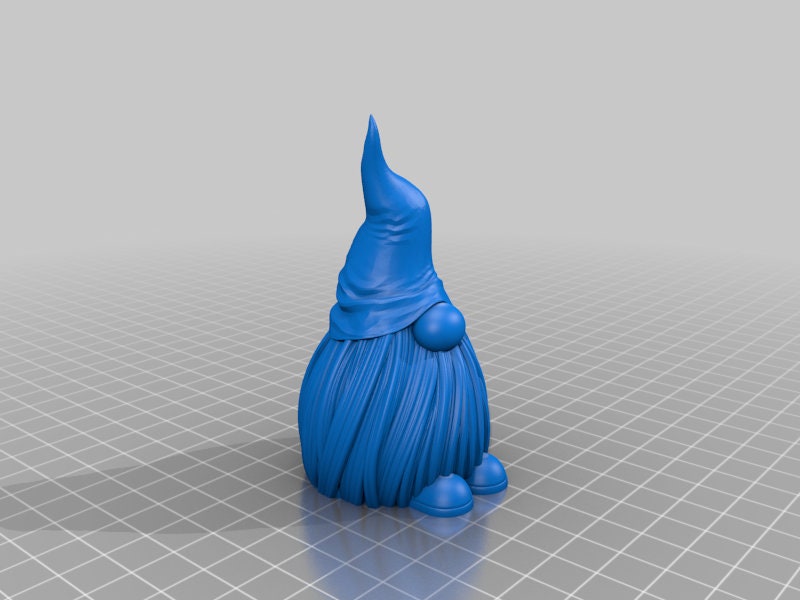 3D Gnome Stl Decor With 3D Stl Files, Home Decor, 3D Prints, One of a ...