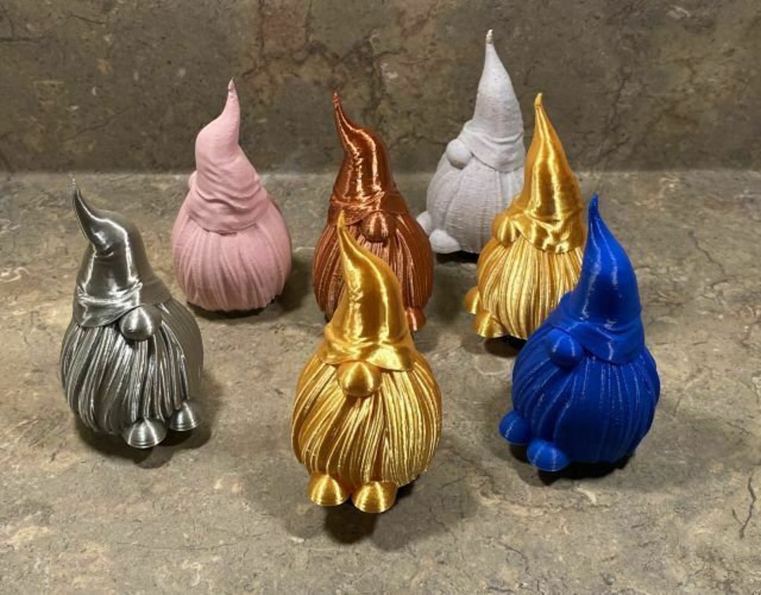 3D Christmas Gnome STL File, Printing, Printable, Christmas Ornament ...