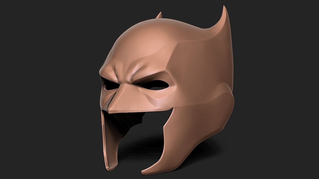 Batman Mask STL, 3D Batman Mask STL File, Batman Mask for 3D Printer ...