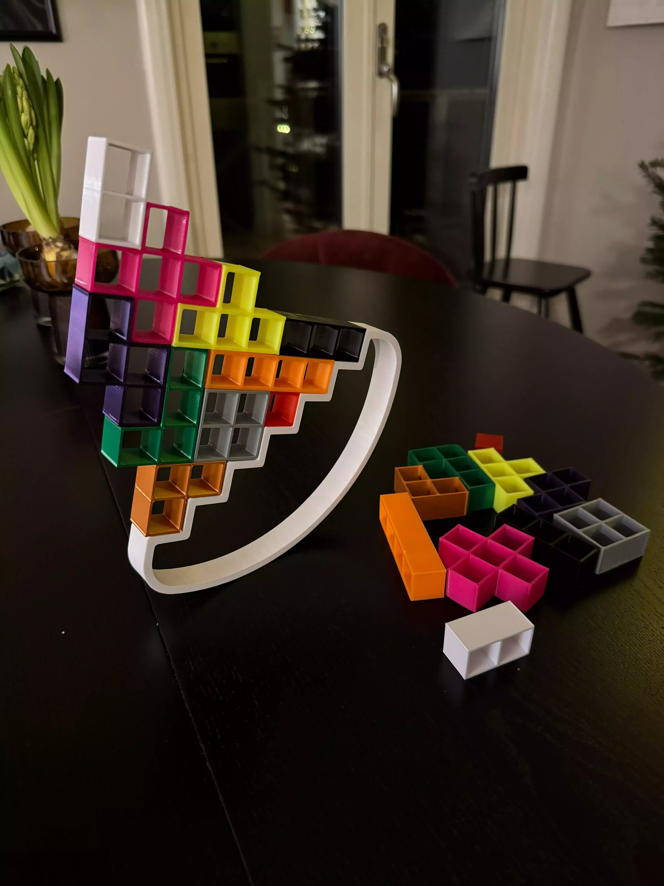 Balancing Puzzles STL File, 3D Balance Game, Balance Tetris Game, Tower Stacking Puzzle Game ...