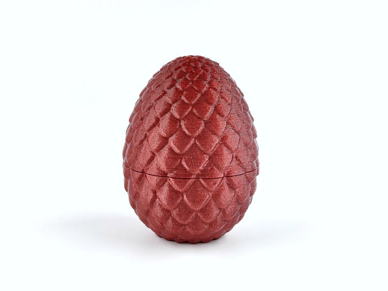 3D Dragon Egg Box STL, Dragon Eggs Stl File, Egg Box STL, Egg Box Printing, Printable Threaded ...