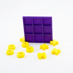 3D Tic Tac Toe Game STL File, 3D XOX Board Game Print File, 3D Printing ...