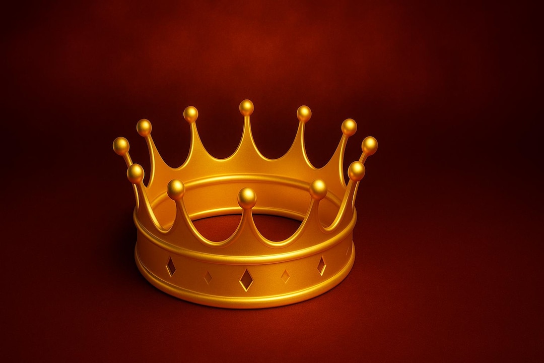 3D Princess Crown STL, Cosplay Crown 3D Printing File, King and Queen ...