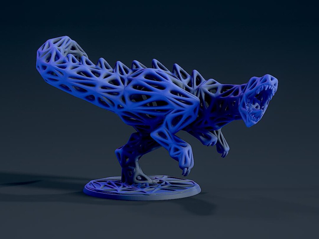 3D Mesh Raptor, 3D Raptor STL, 3D Print File, 3D Meshing Raptor Print ...