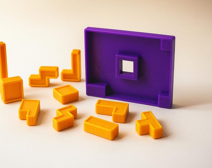 3D Tic Tac Toe Game STL File, 3D XOX Board Game Print File, 3D Printing ...