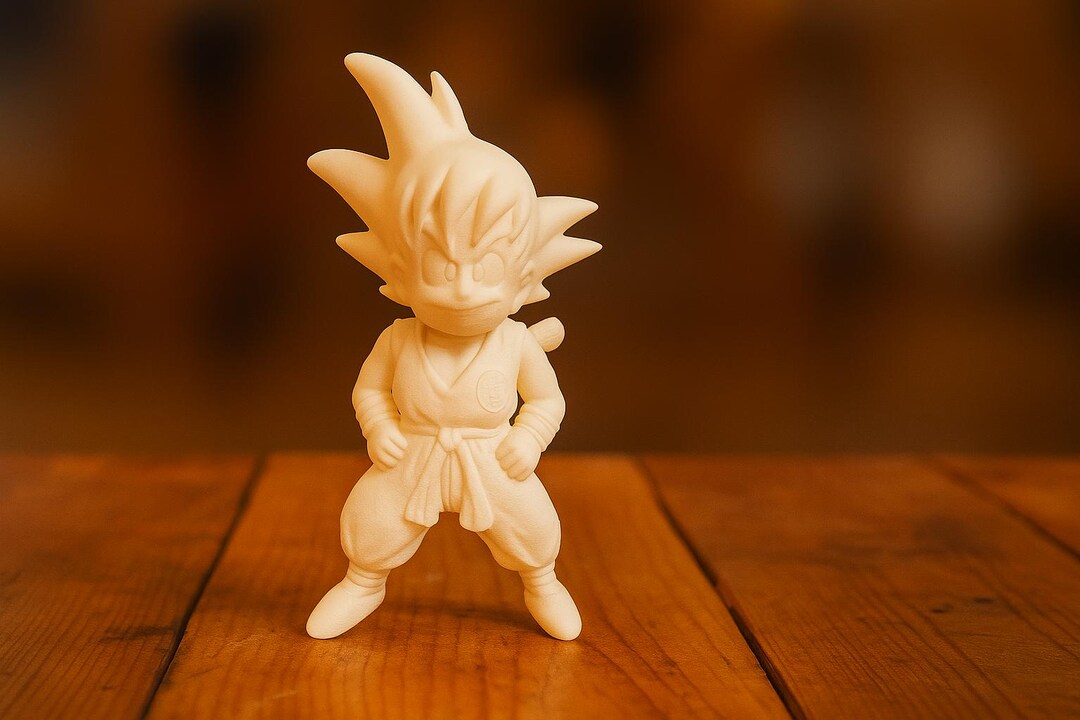 3D Son Goku STL File, Dragon Ball 3D Print File, 3D Printing, Goku ...