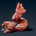 Cute Fox STL, 3D Cute Fox STL File, 3D Fox Printing, Pirintable 3D Cute ...