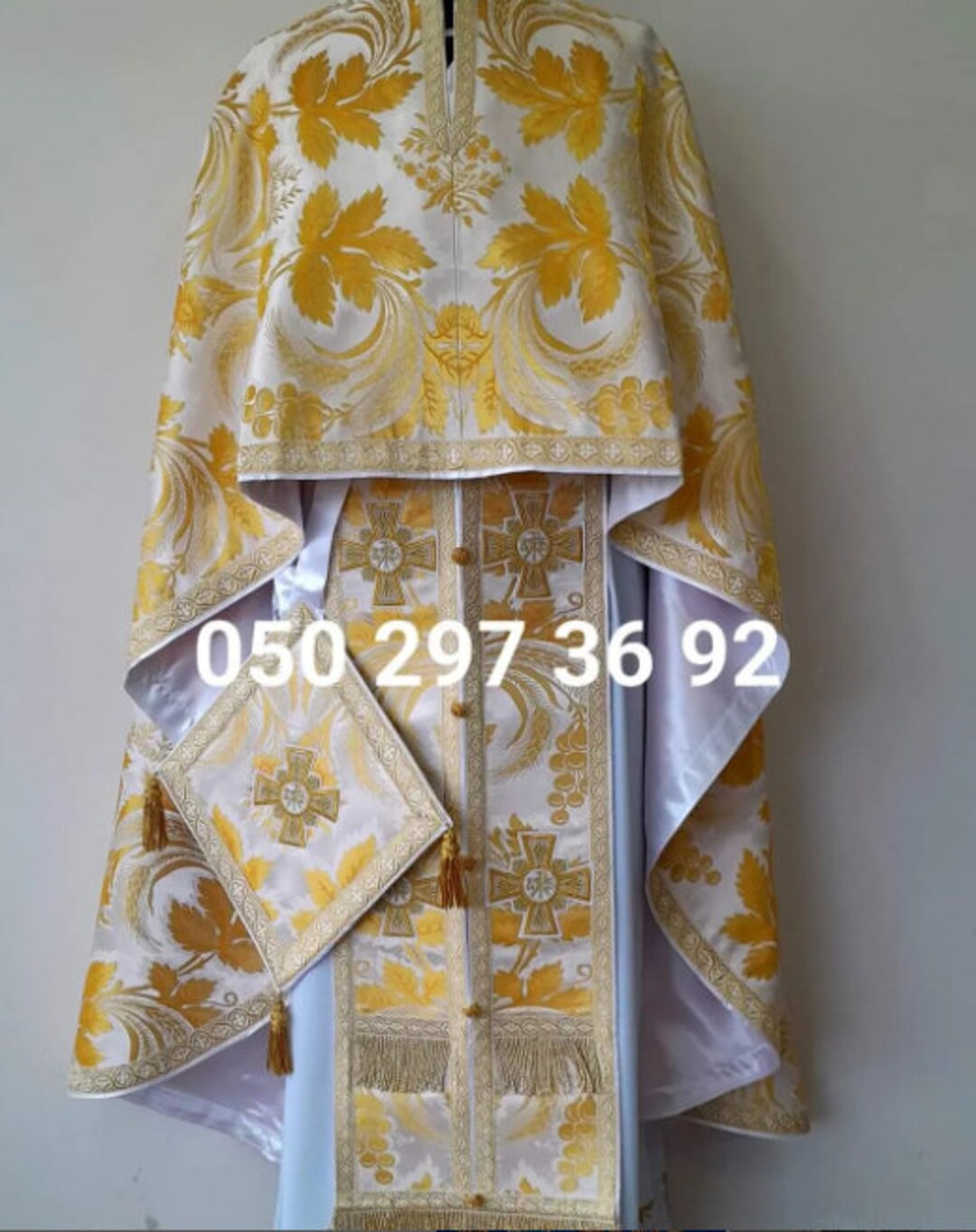 Priest Vestments, Embroidered on Velvet / Religious Clothing / Orthodox ...
