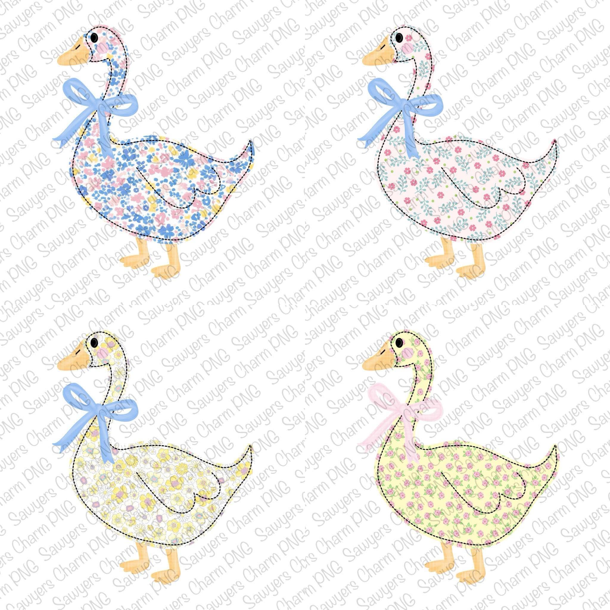 BUNDLE PNG Faux Applique/embroidery Printable File Sublimation Heat ...