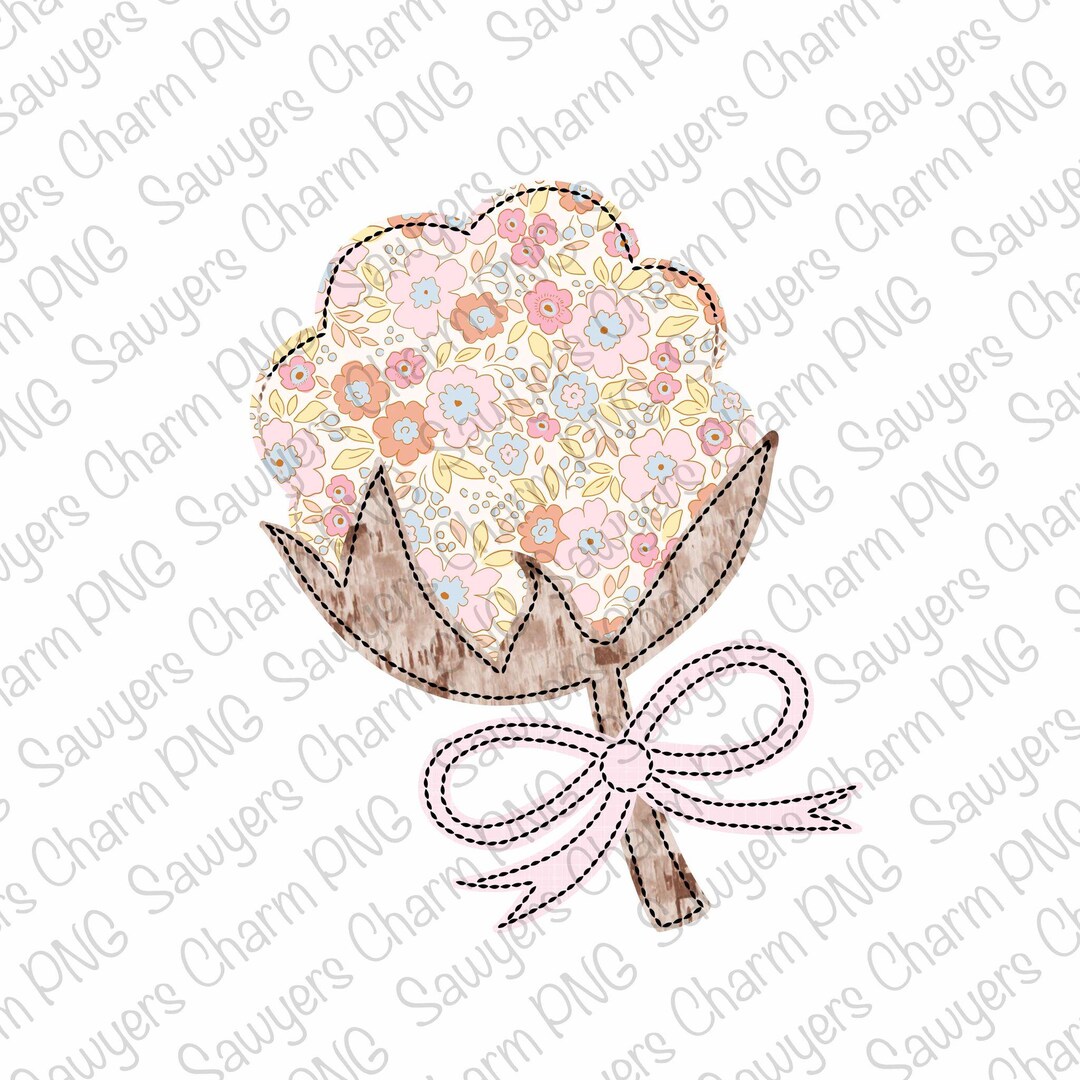 PNG Faux Applique Printable File, Sublimation, Heat Transfer Design ...