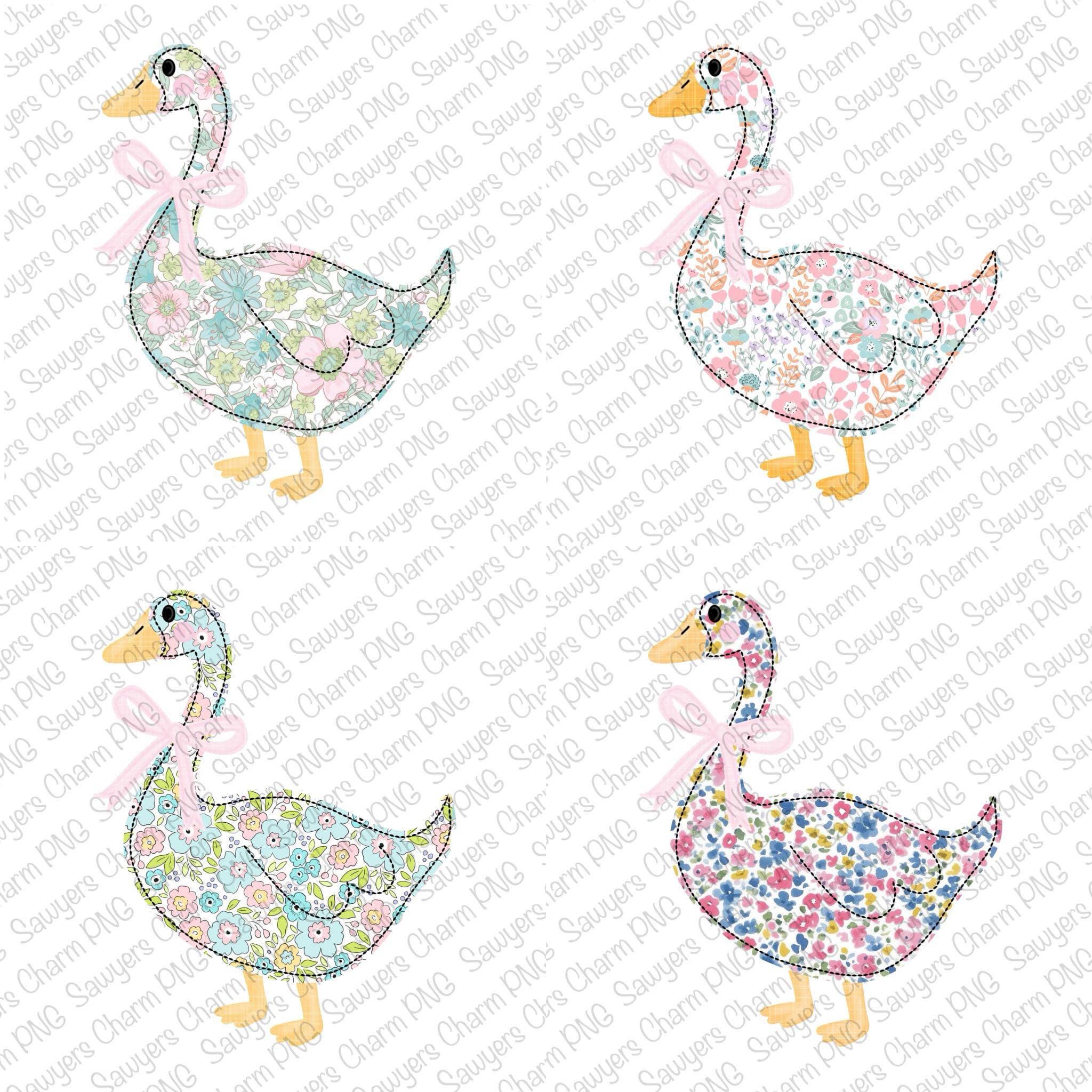 BUNDLE PNG Faux Applique/embroidery Printable File Sublimation Heat ...