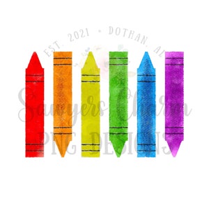 BUNDLE PNG Watercolor Printable File/sublimation/heat Transfer Design ...