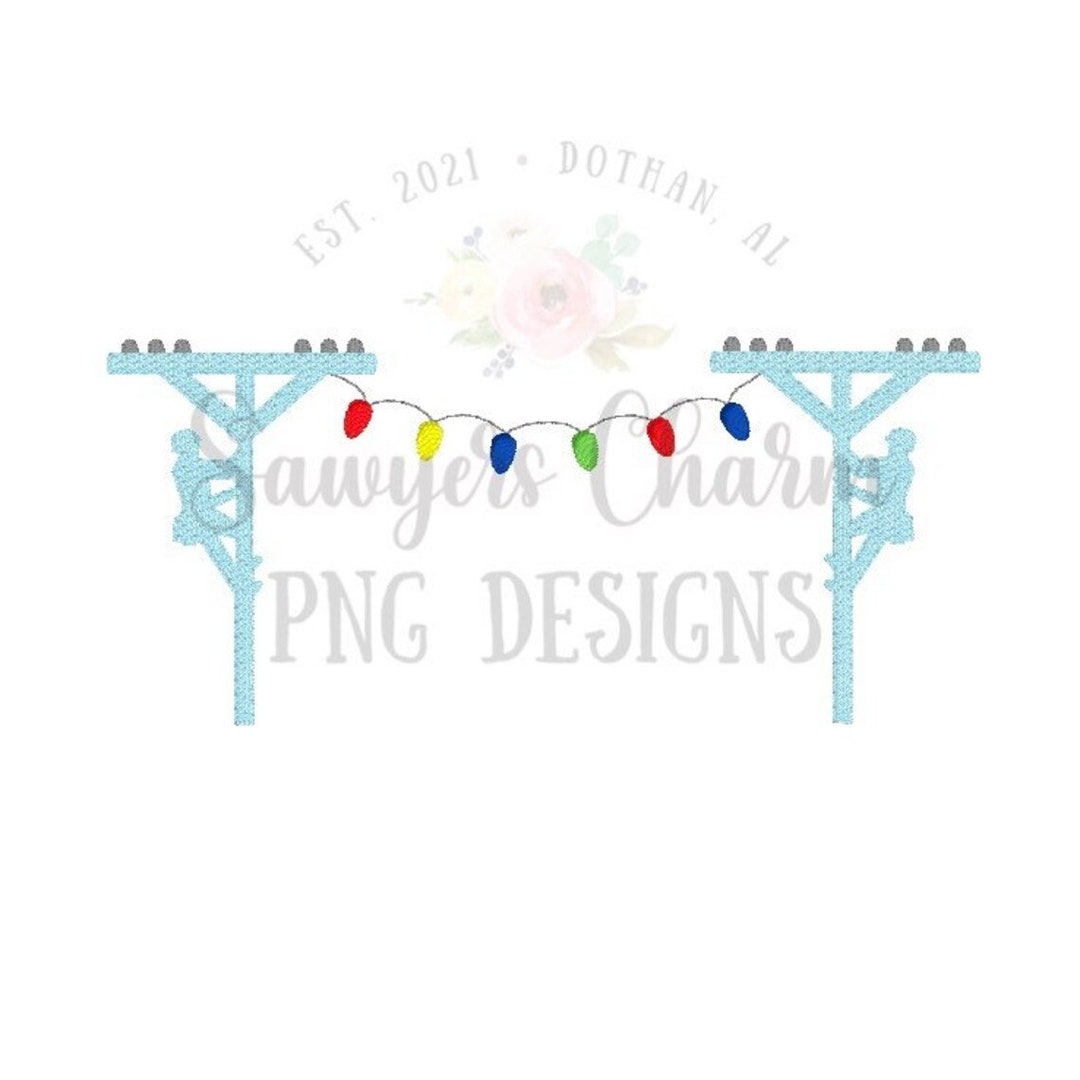 BUNDLE PNG Faux Embroidery Printable File - Sublimation - Heat Transfer ...