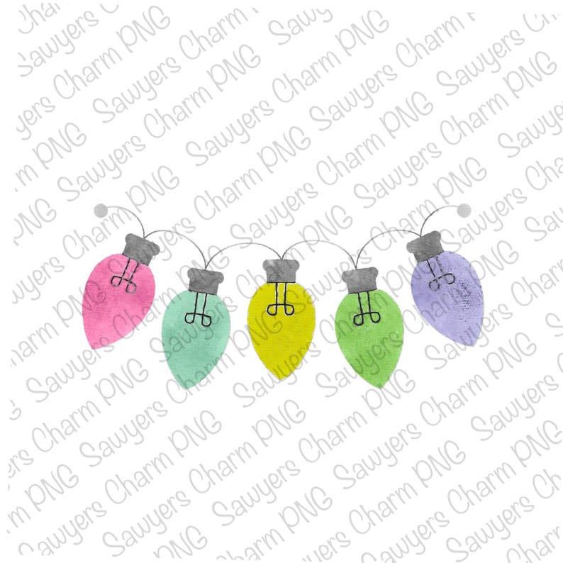 BUNDLE PNG Watercolor Printable File/sublimation/heat Transfer Design ...