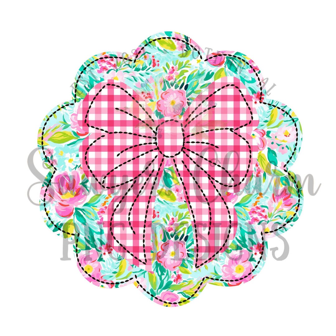 PNG Faux Applique Printable File -sublimation - Heat Transfer Design ...