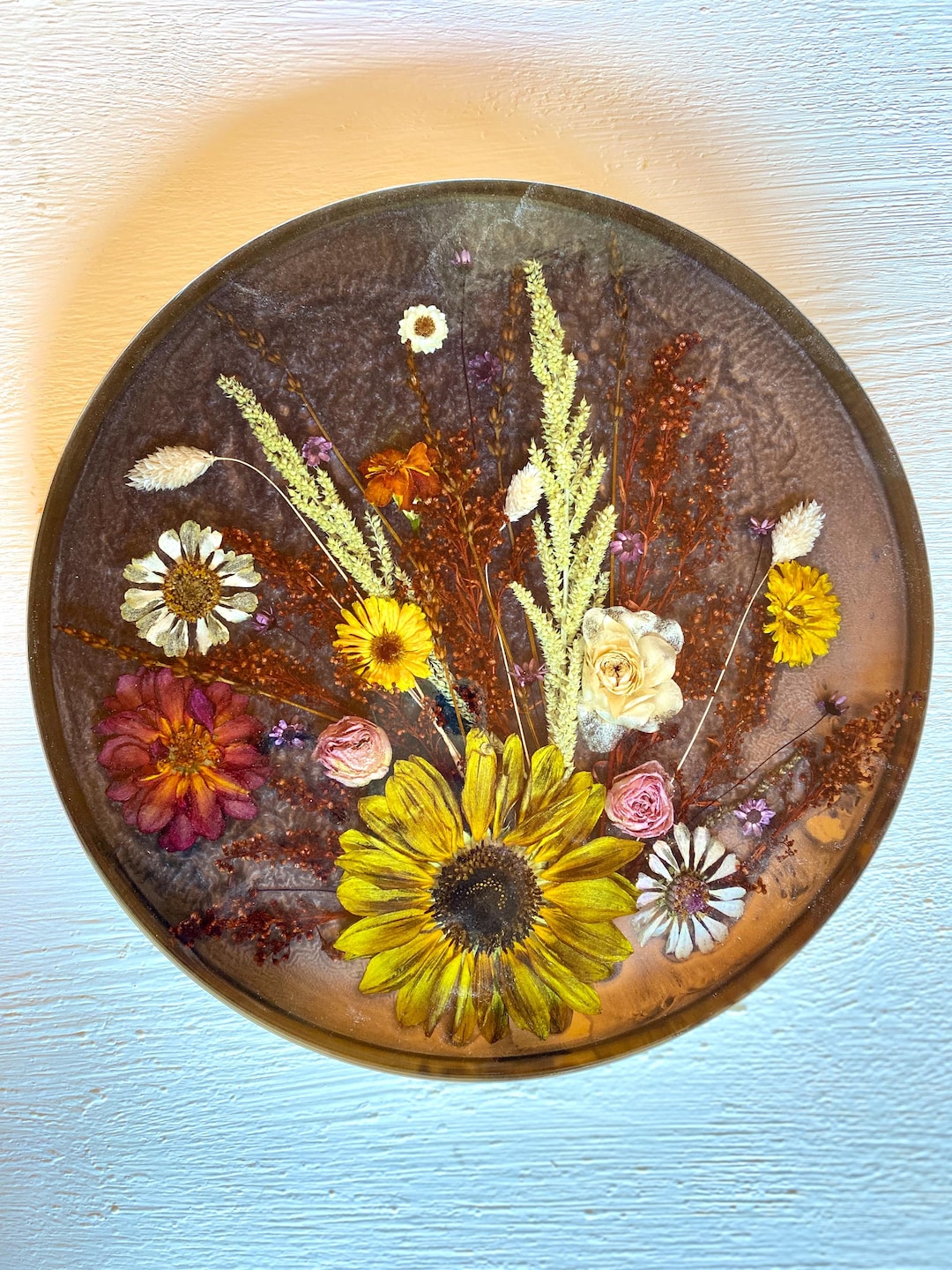 Epoxy Resin Cap / Bridal Bouquet Preservation / Flower Preservation ...