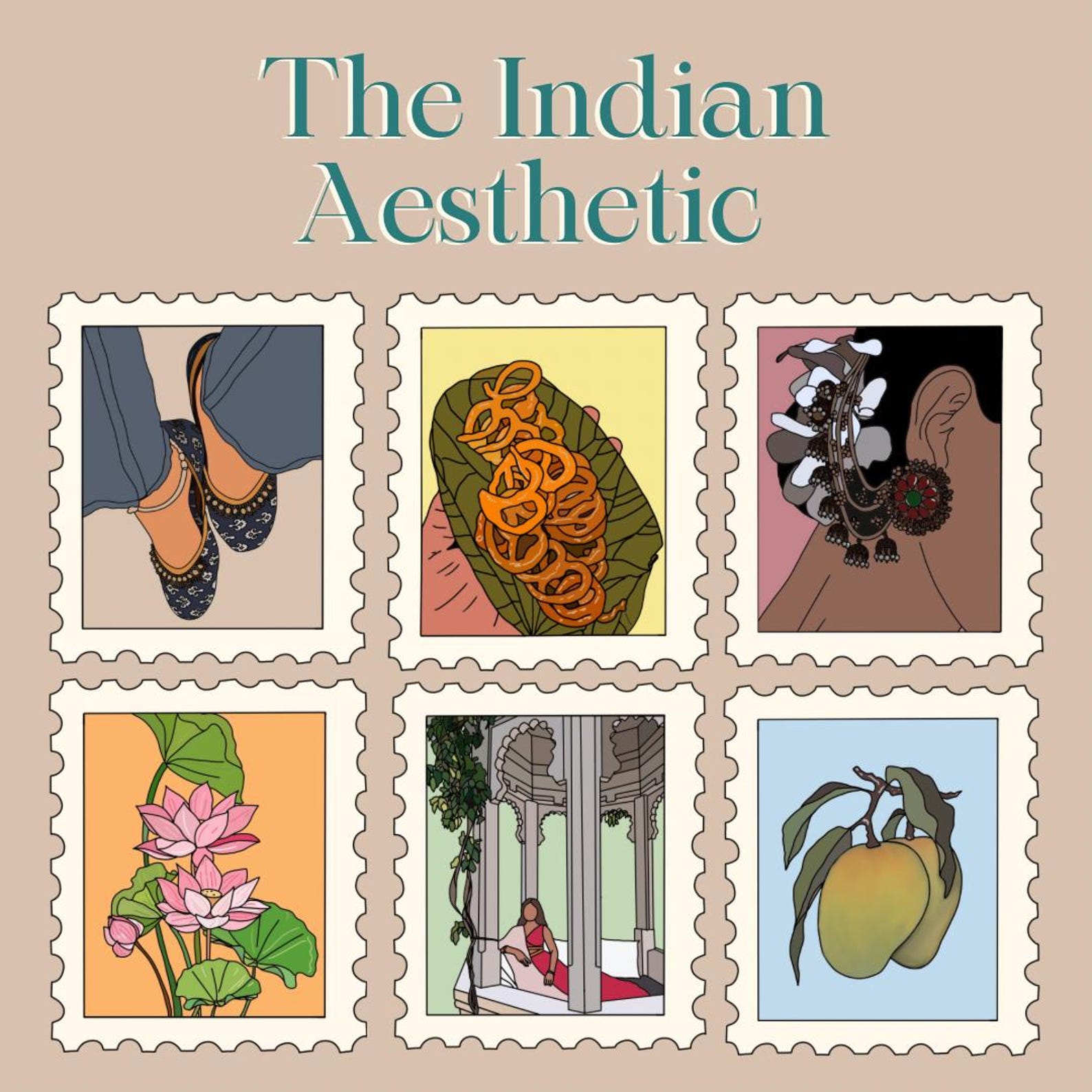 Indian Inspired Stickers - Etsy
