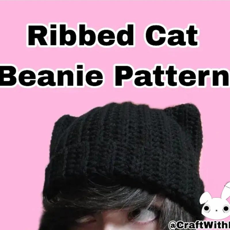Cat Beanie - Etsy