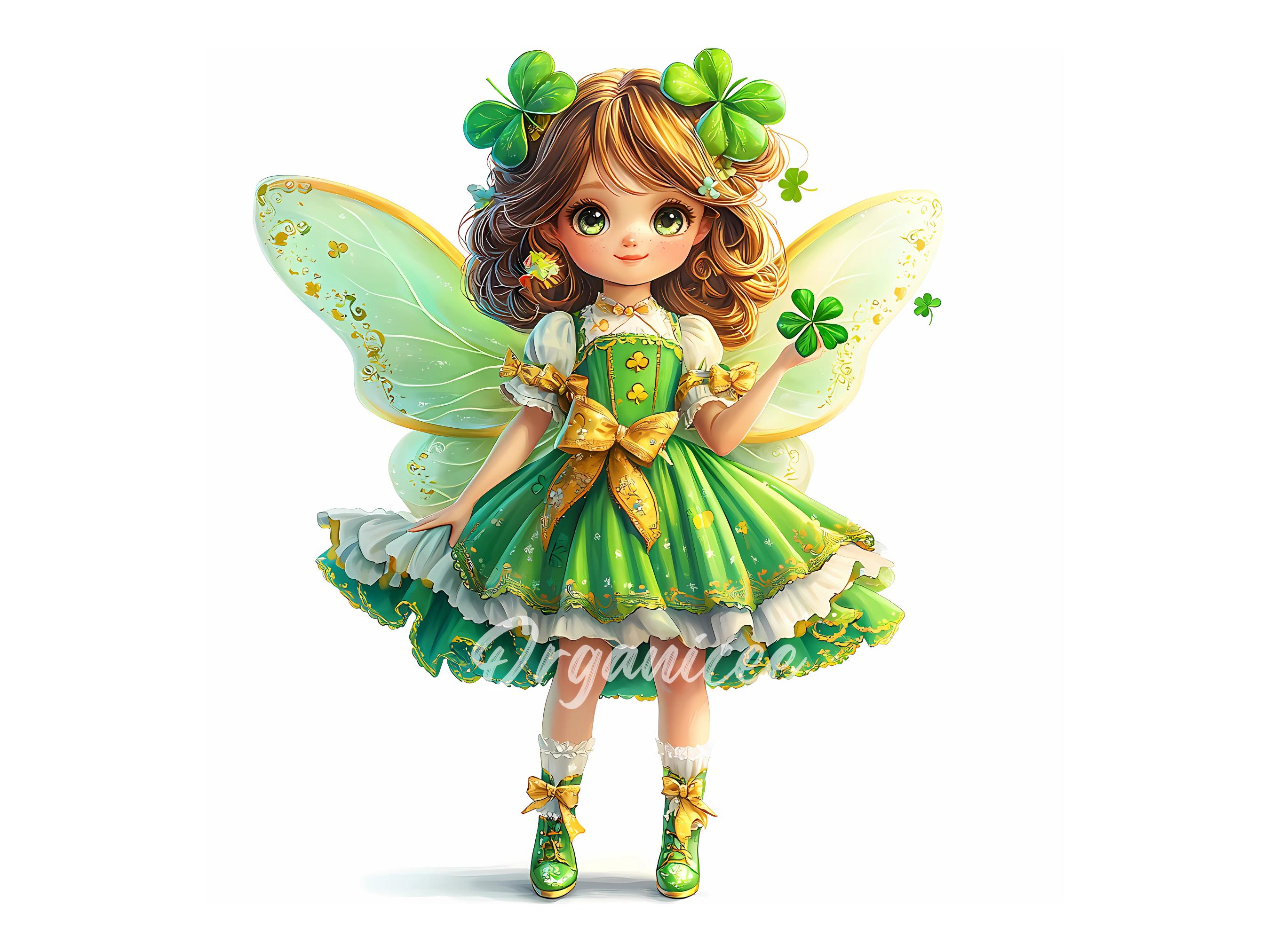 St. Patrick Day Clipart Bundle 10 Sets High Quality 300 DPI JPG Green ...