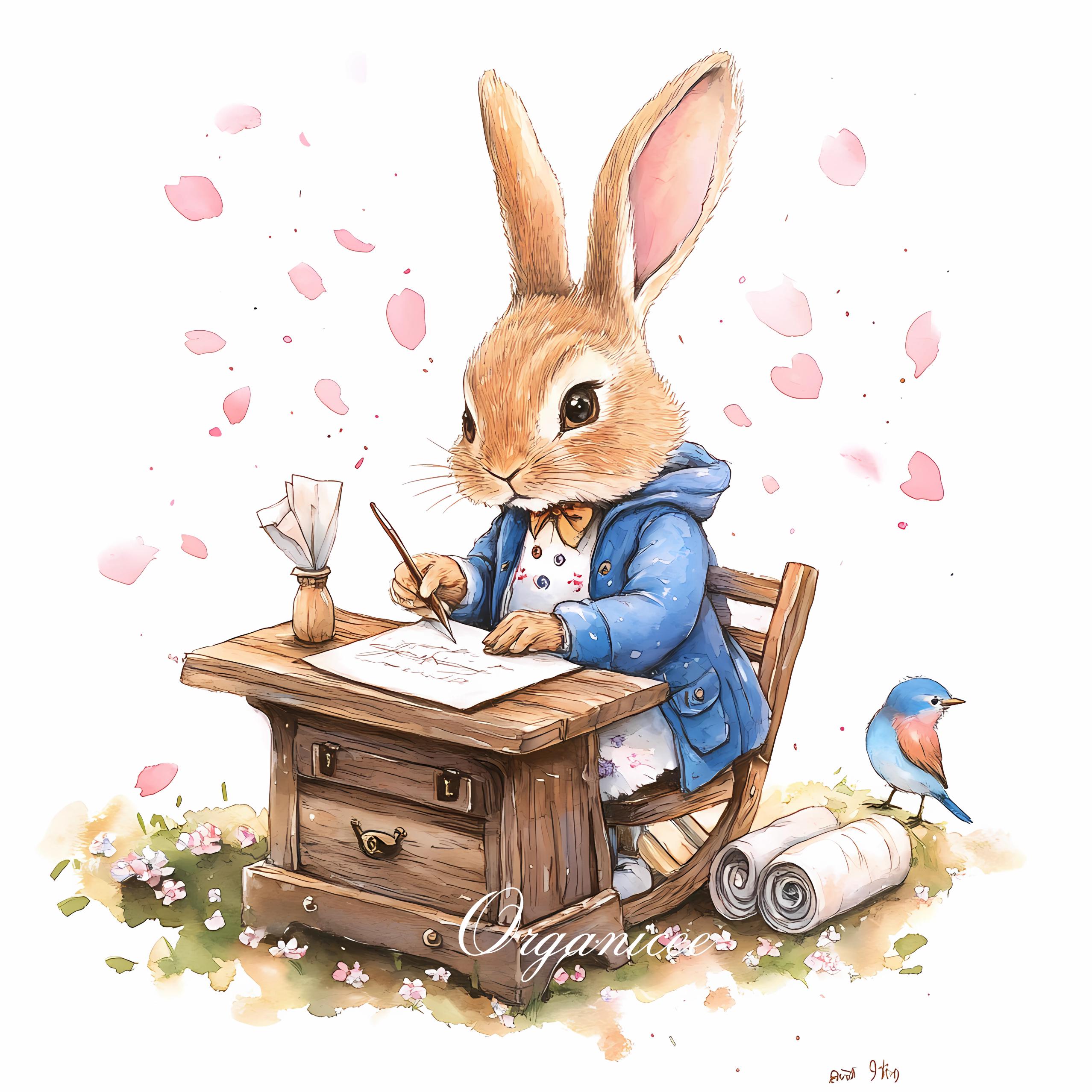 Peter Rabbit Spring Clipart Bundle 12 Sets High-quality 300 DPI JPEG ...