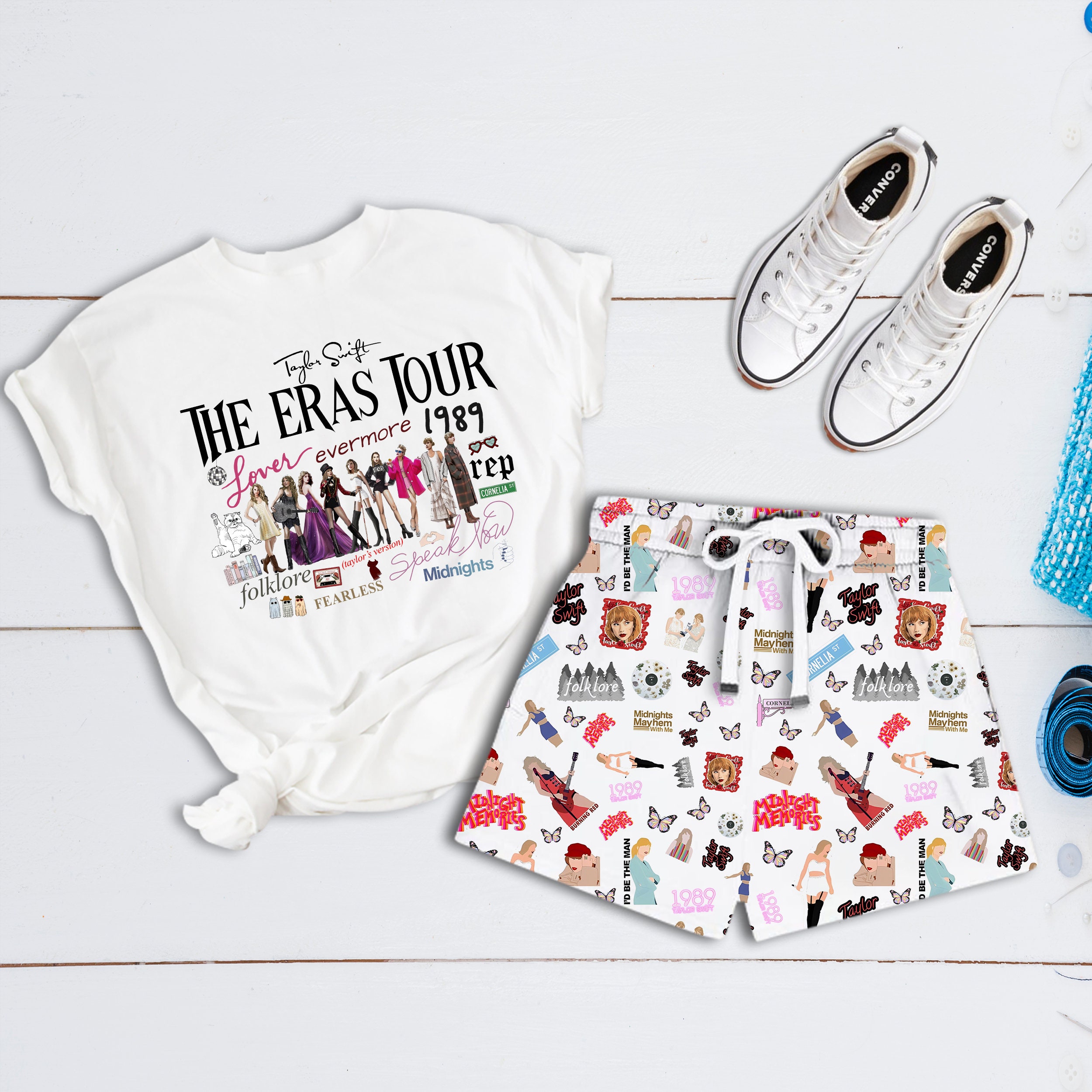 Taylor version The Erras Tour Short Pajamas Set, taylor version 2024 ...