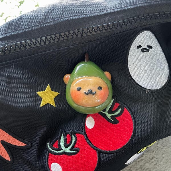 Polymer Clay Pins - Etsy