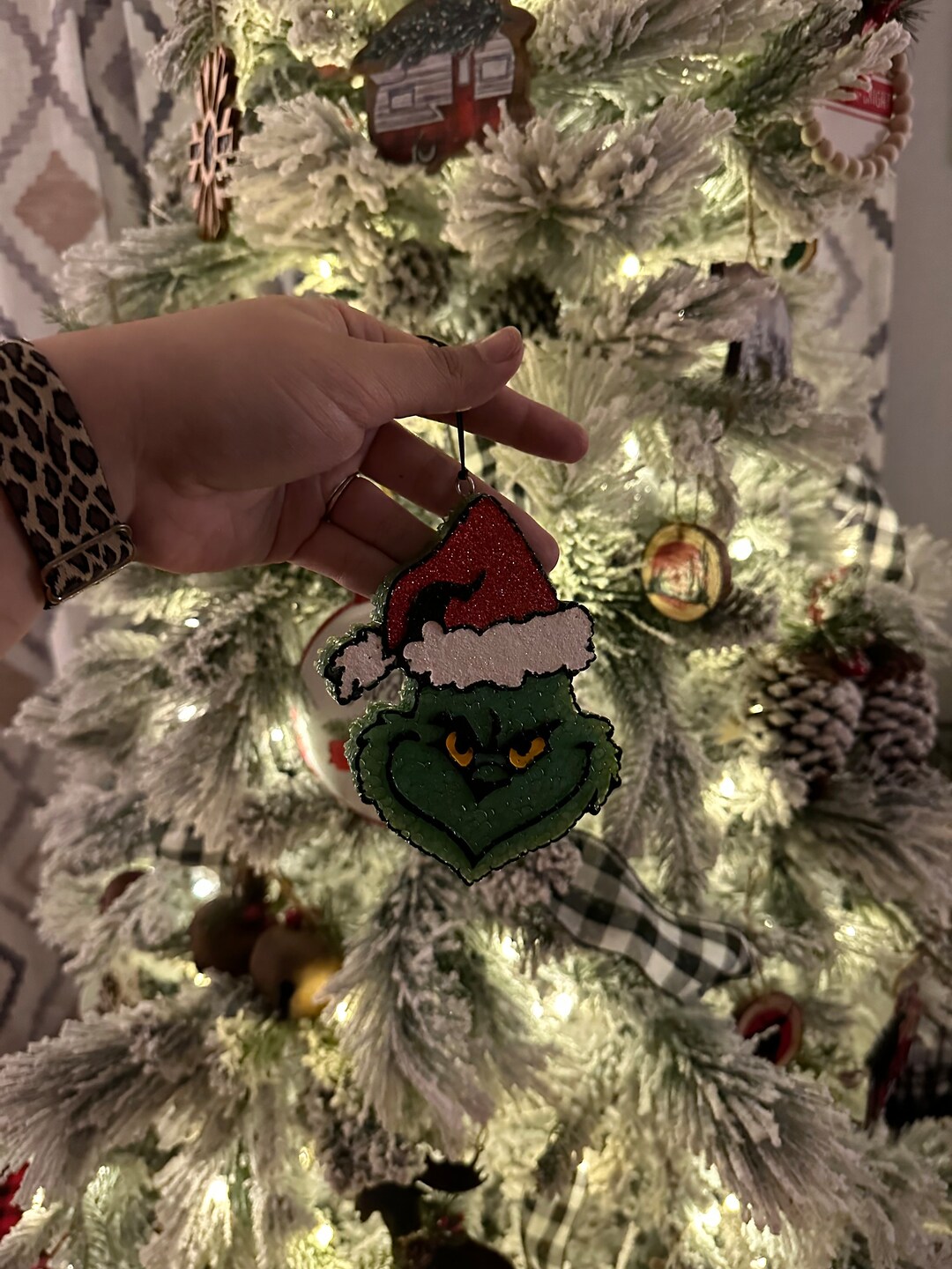 Grinch Car Freshie - Etsy
