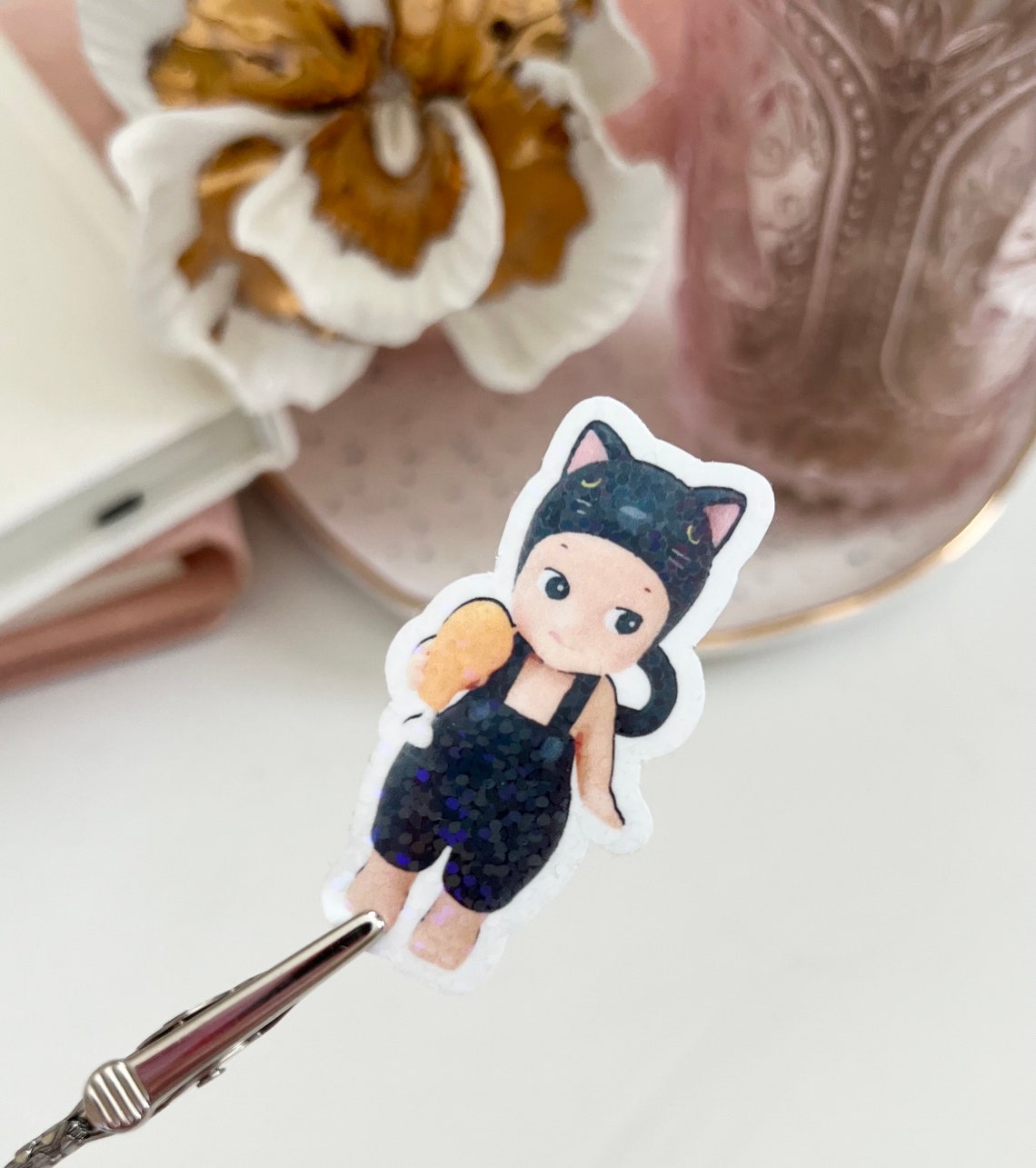 Sonny Angel 3pcs. CAT LIFE Holographic Sticker | Waterproof Vinyl Cute ...