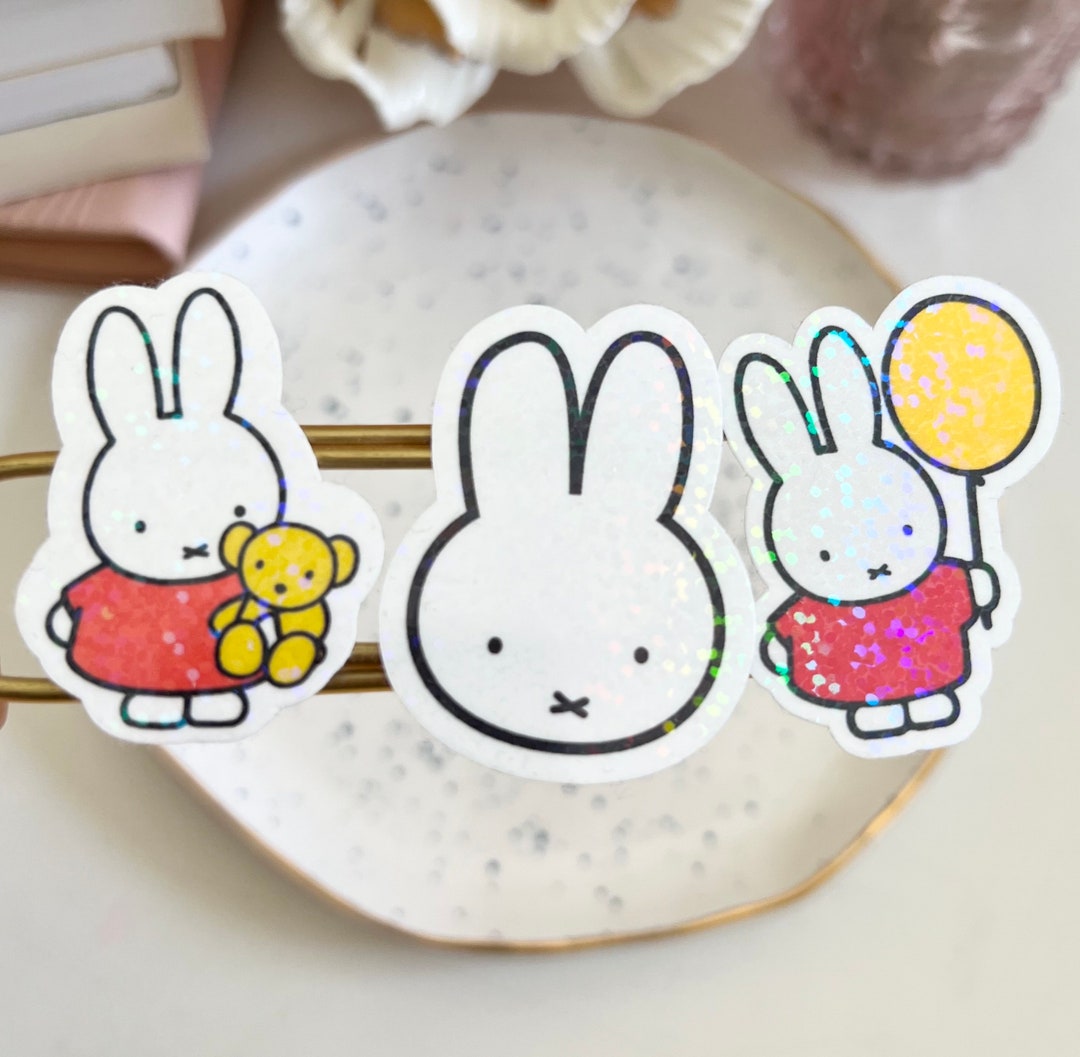 Miffy Holographic Waterproof Sticker 3pcs. | Journaling Stickers ...