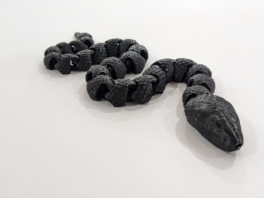 Articulated 3D Printed Snake - Etsy