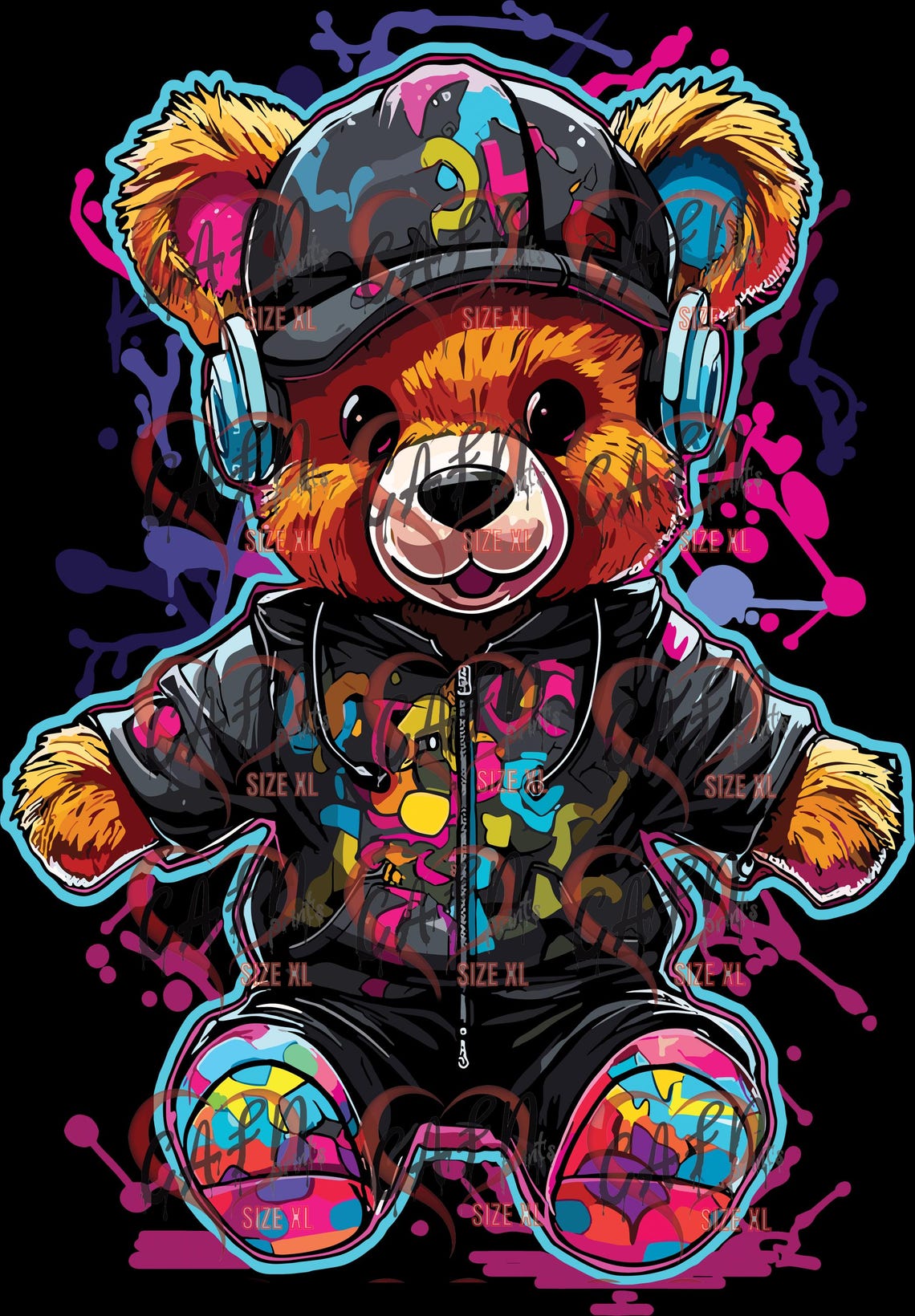 Teddy Bear Png File - Etsy