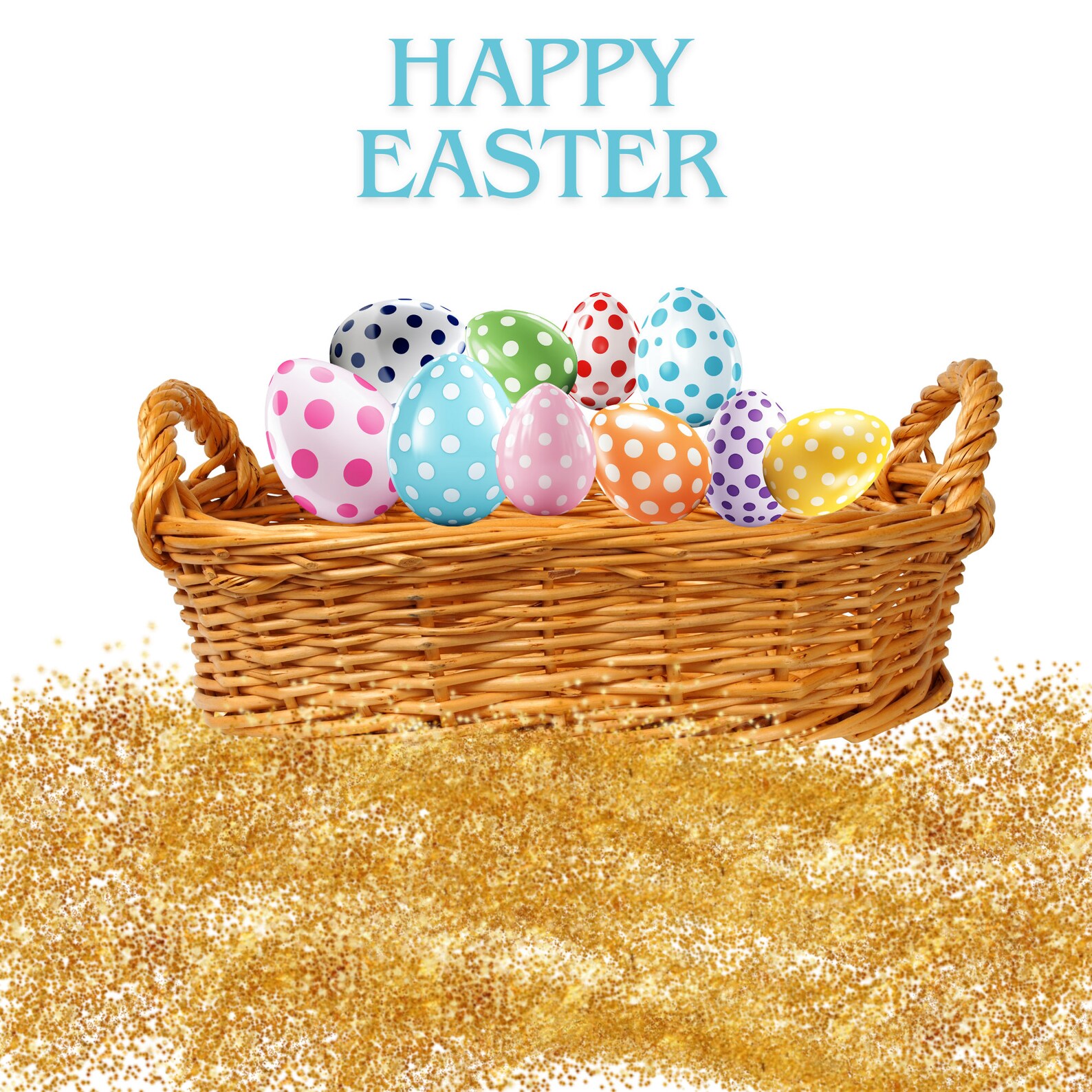 Easter Eggs Clipart, Cute Easter Eggs Png, Polka Dot Easteregg Clip Art ...