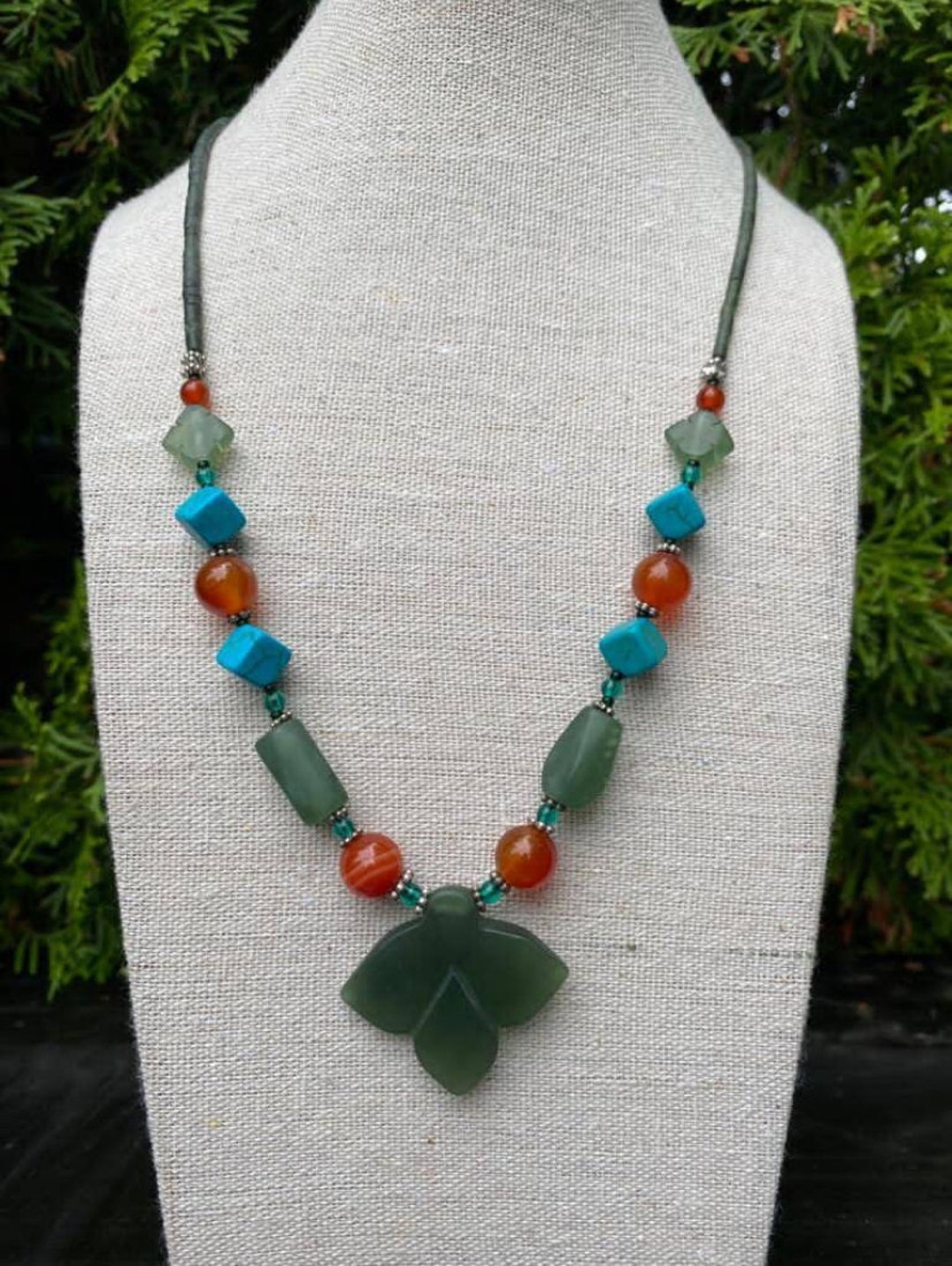 Unpolished Jade, Agate and Turquoise, Natural, Handmade, Gemstone ...
