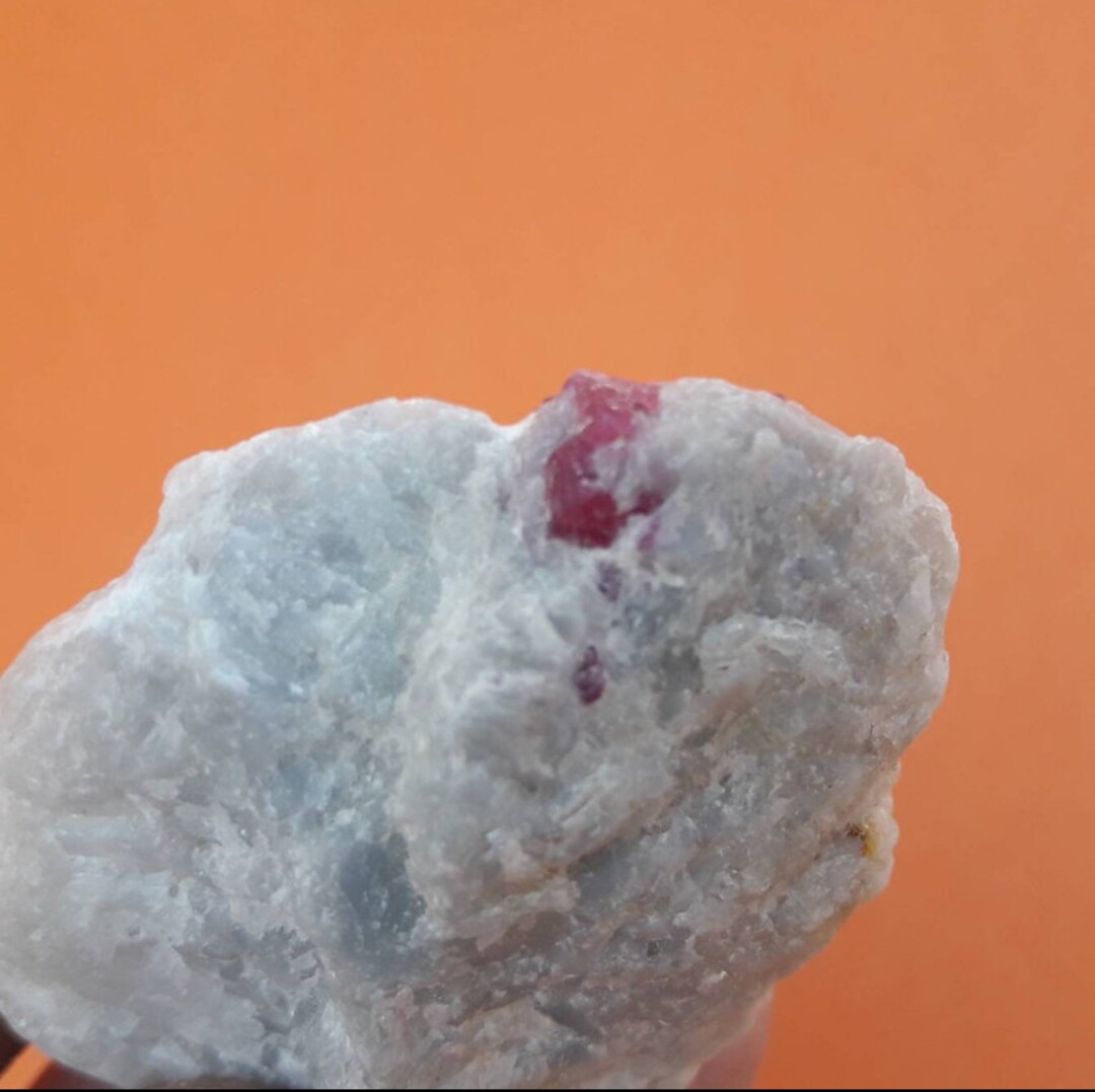 Ruby in Crystal Marble, Natural Ruby Stones, Loose Ruby, Raw Ruby, Ruby ...