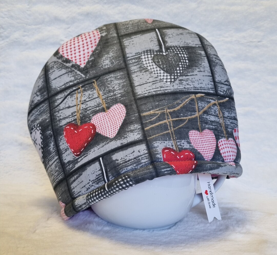 Handmade Tea Cosy, Love Hearts Design – Irish Kitchen Decor - Etsy