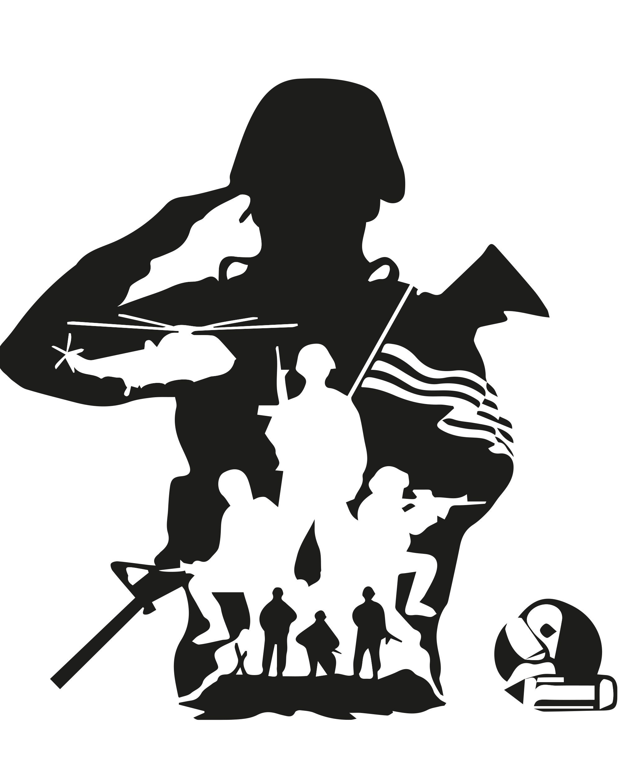 US Soldier Svg,bullet Soldier Scene,usa Flag,american Troops Svg ...