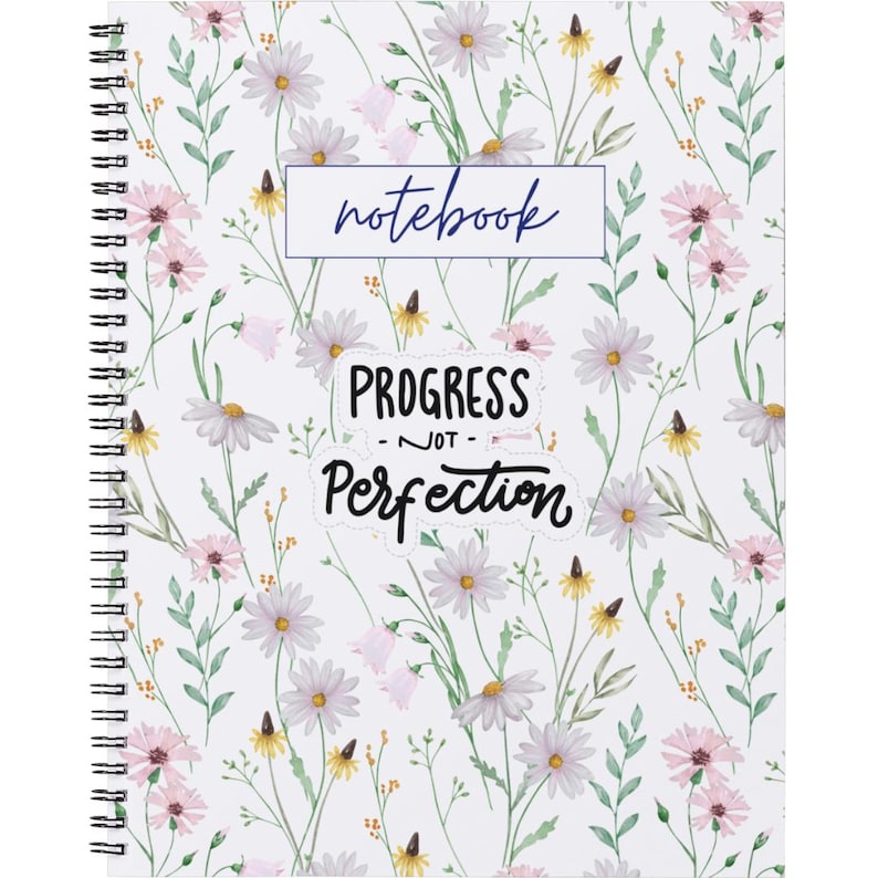 Flower Digital Notebook (6×8″), Goodnotes Notebook, Simple & Easy-to ...