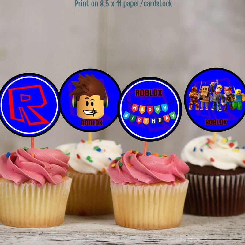 Roblox Cake Topper - Etsy